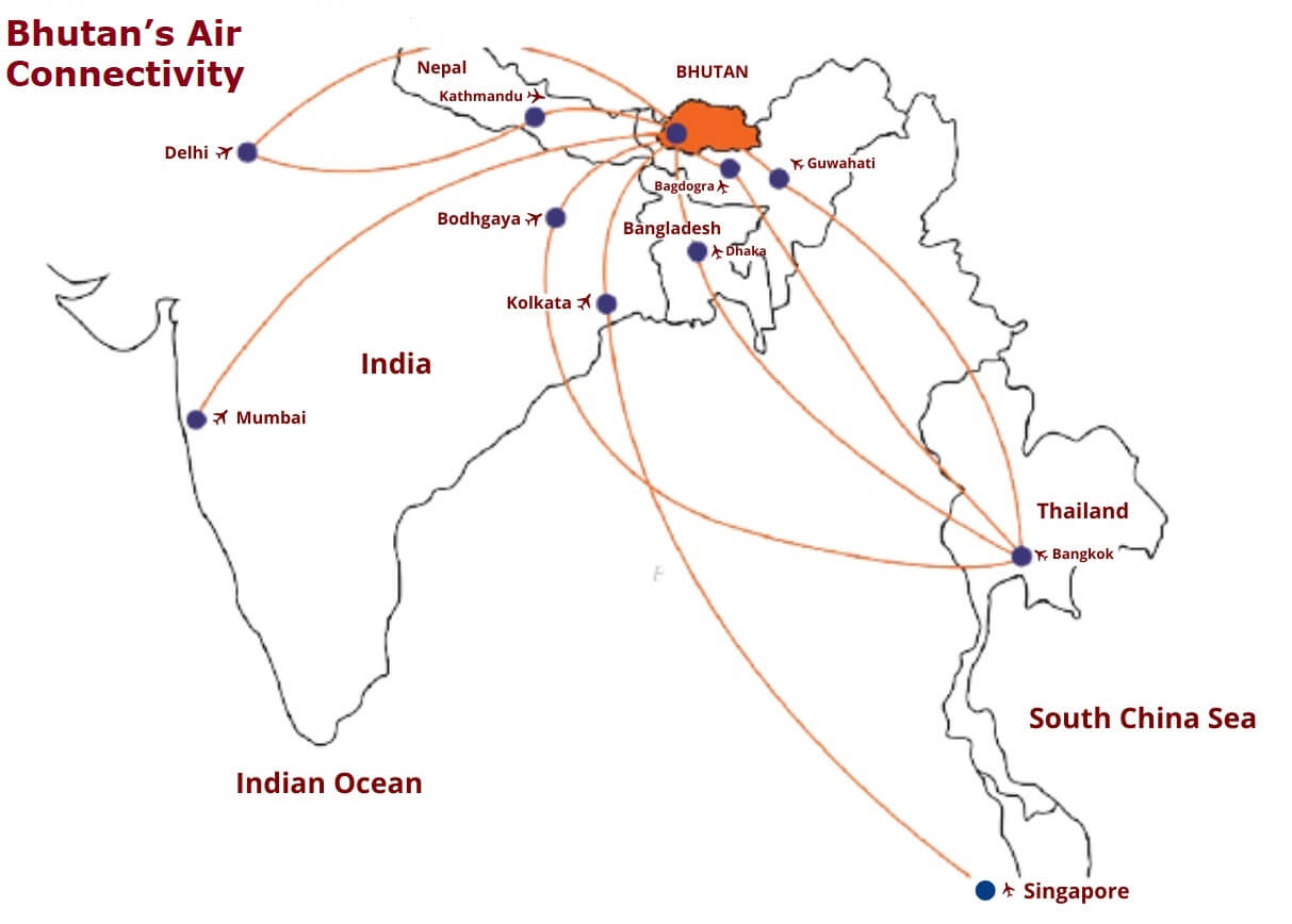 Maps of Bhutan | VisitBhutan.com